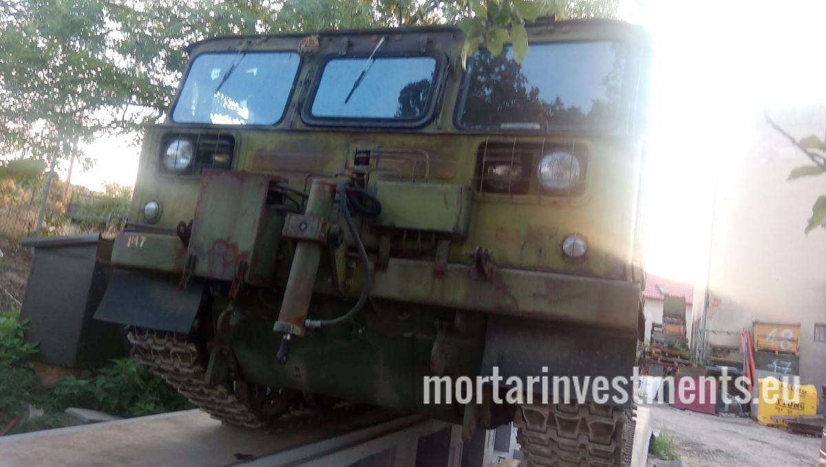 Mortar - ATS 59G rare recovery tractor is in stock Mortar - ATS 59G rare recovery tractor is in stock