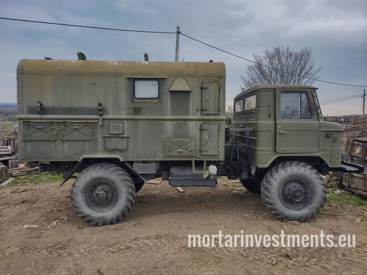 Mortar - GAZ 66 high shelter 850 km is in stock