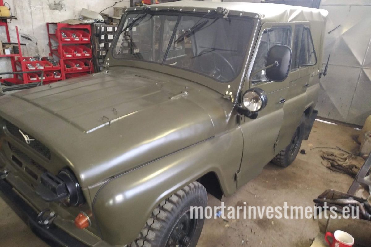 Mortar DE - Geschichte von UAZ 469 von Grund auf neu
