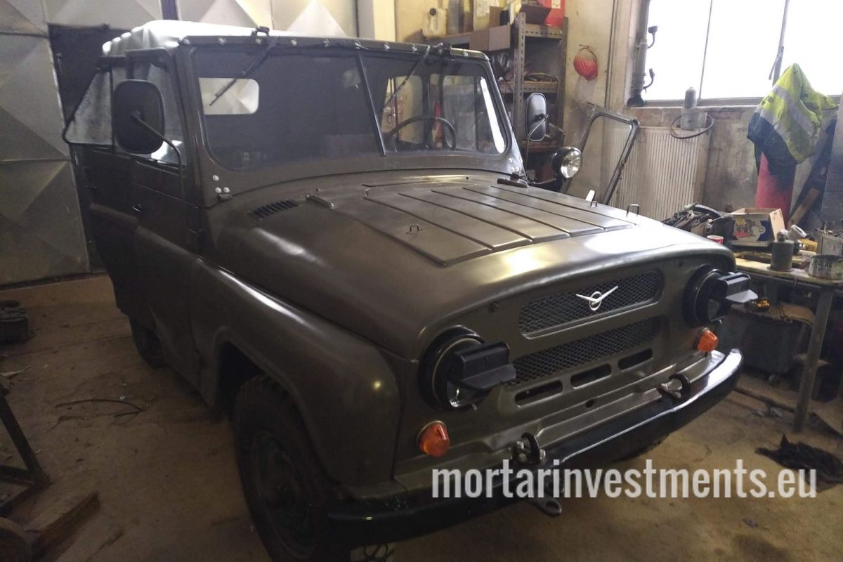 Mortar CZ - příběh o UAZ 469 od základů